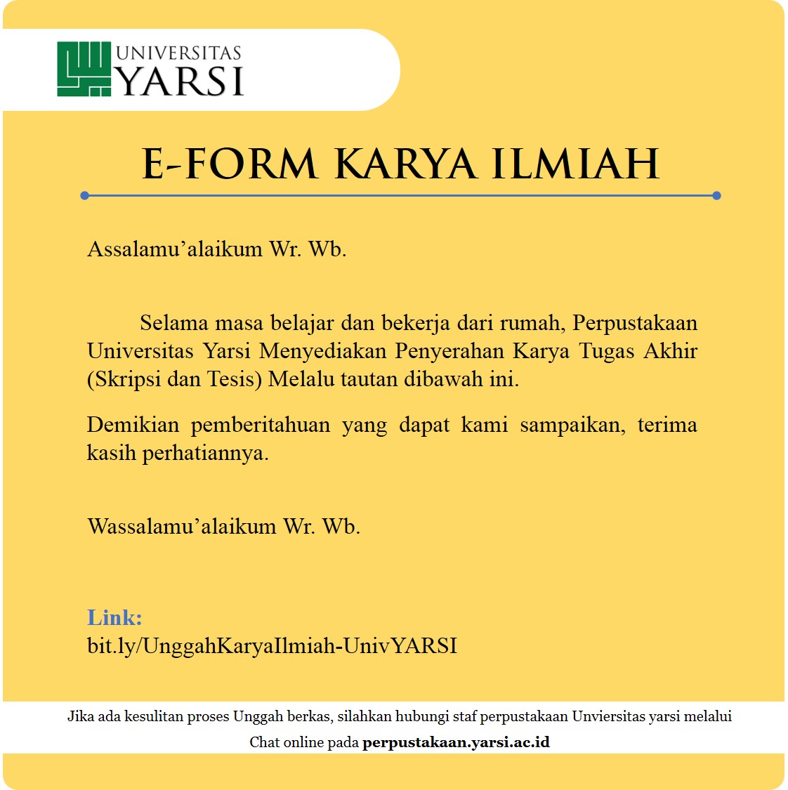 YARSI University - Smart Campus That You Can Rely On